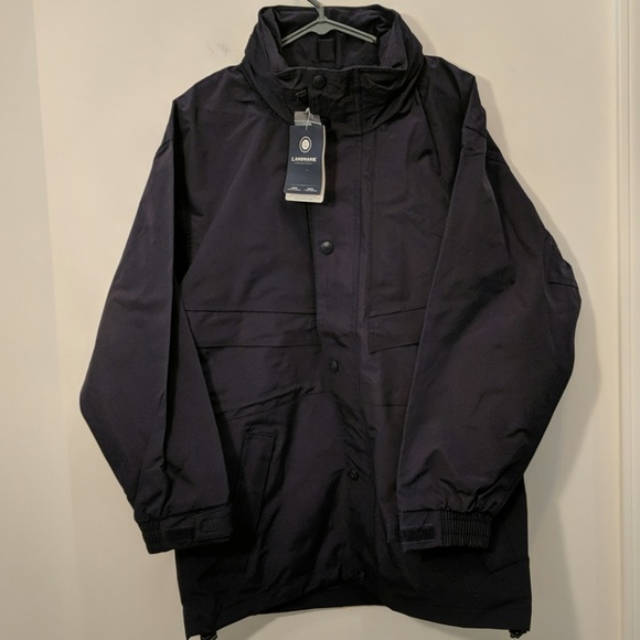 Landmark | Jackets & Coats | Landmark Hudson Navy Blue Bomber Jacket ...